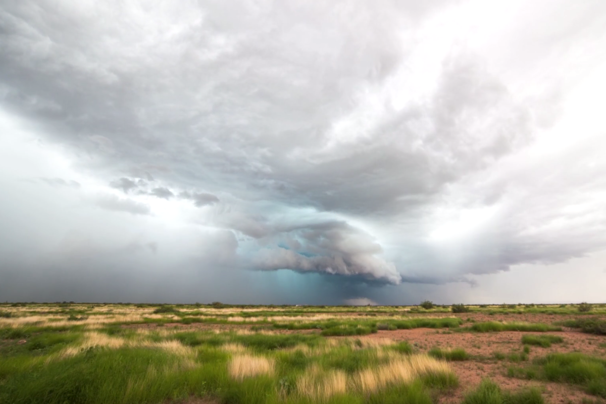 A timelapse of the hail core near Douglas, Arizona - Mike Olbinski ...